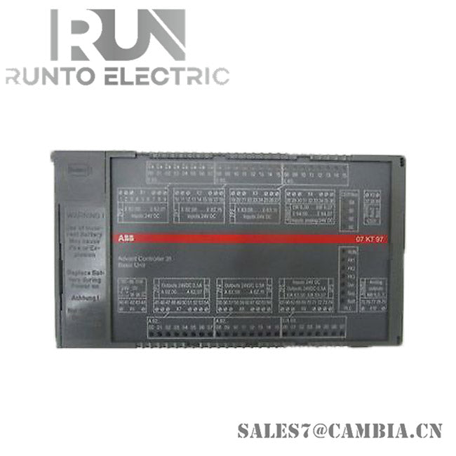 ABB 07KT97B GJR5253000R0262 Central Unit – Runto Electric