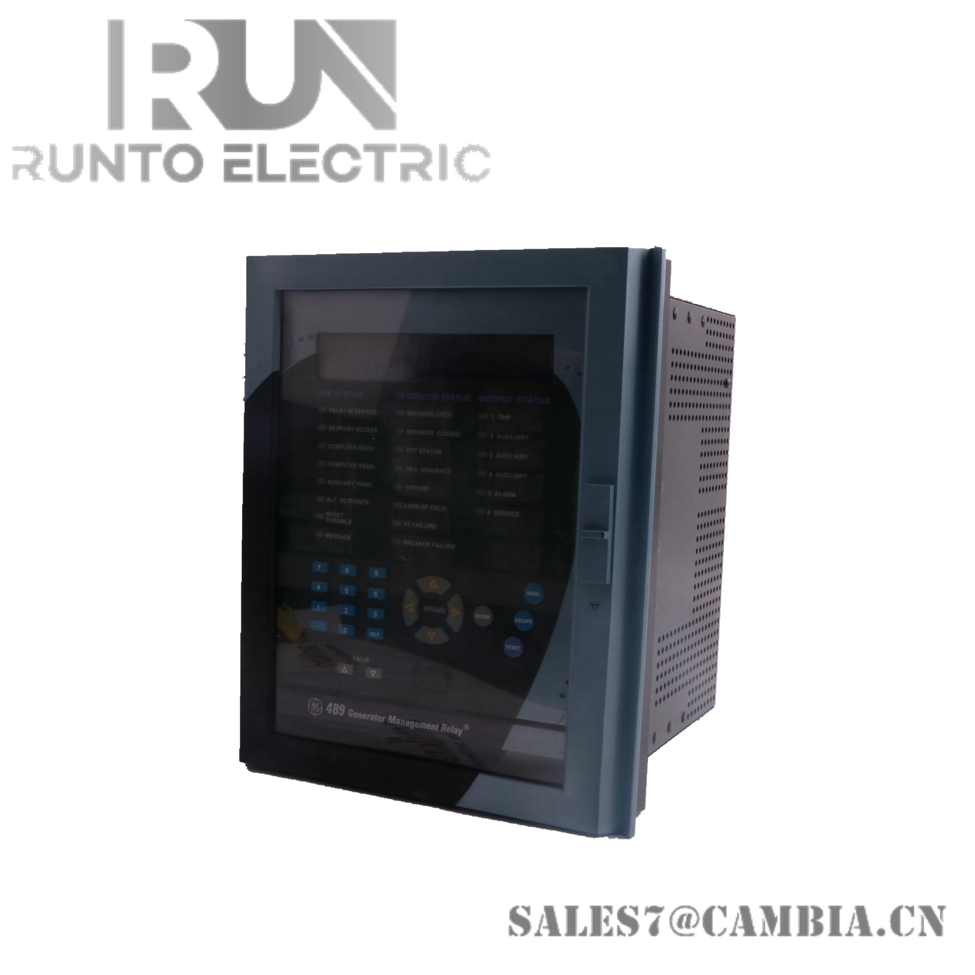 GE Multilin 469-P5-HI-A20-E Motor Protection Relay – Runtoelectronic