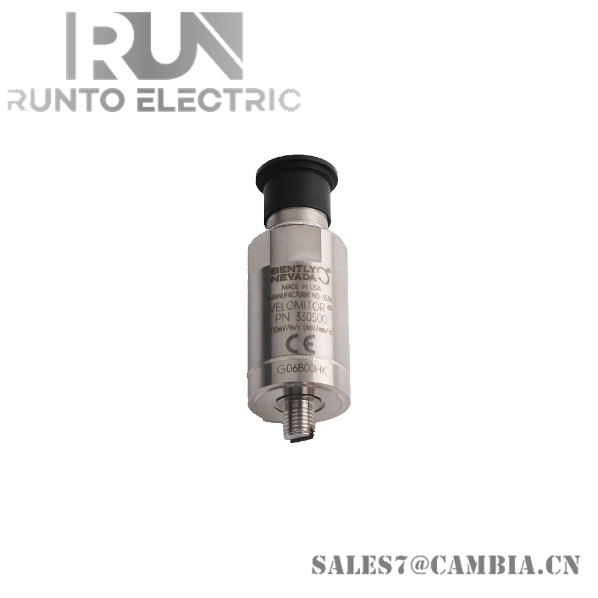 Bently Nevada 330500-04-00 Velomitor Piezo-velocity Sensor – Runto Electric