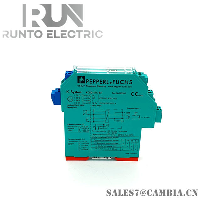 สินค้ายอดนิยม P+F KFD2-STC4-Ex1.2O พาวเวอร์ซัพพลายเครื่องส่งสัญญาณ ...