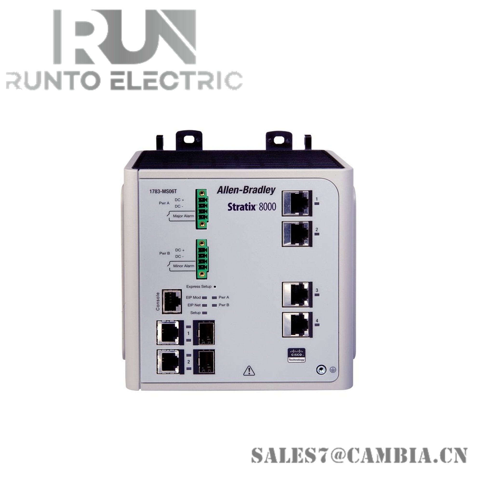 Allen Bradley 1783-BMS10CL Stratix 8000 6 Port Managed Switch ...