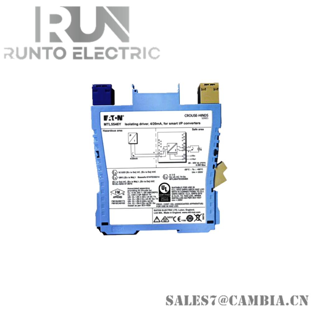 MTL MTL4541B 4500 Intrinsically Safe Isolators – Runtoelectronic