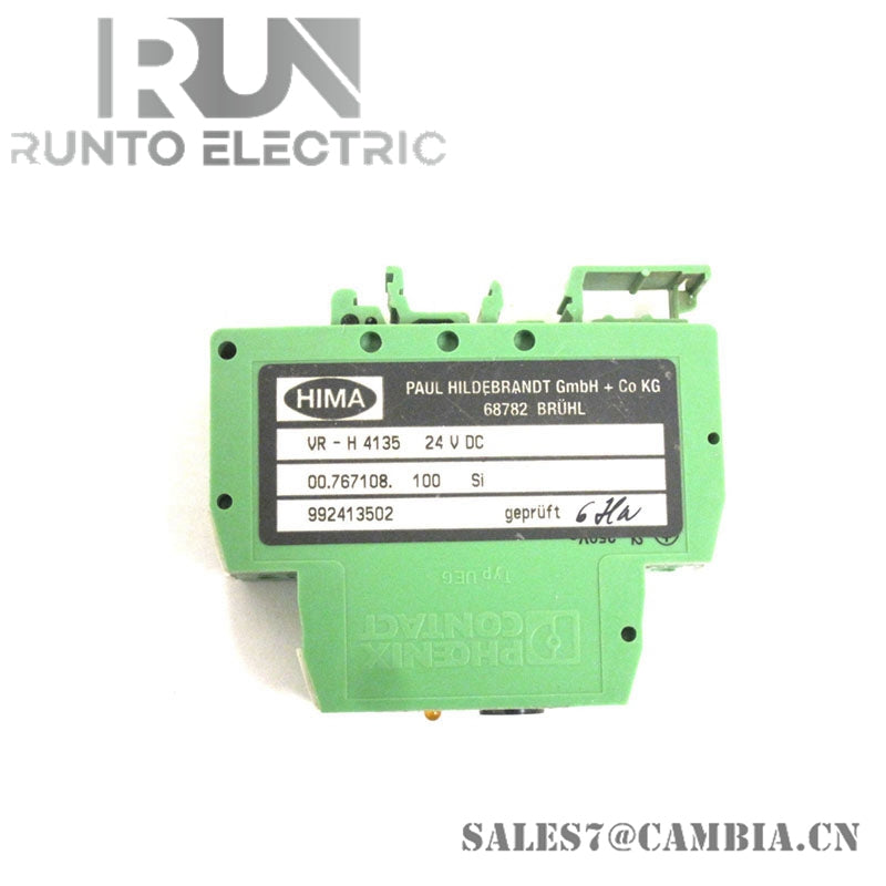 HIMA VR-H4135 Safety Relay In Stock – Runtoelectronic