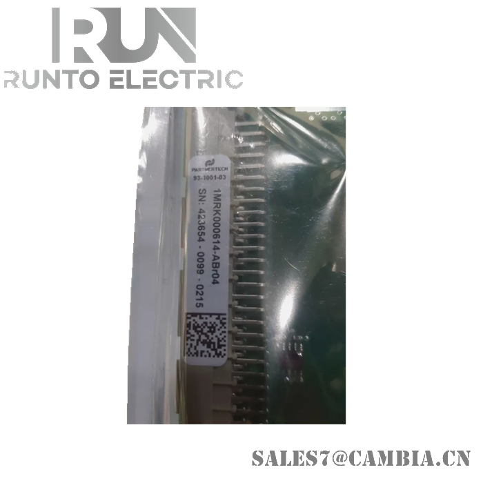 ABB 1MRK000614-ABr04 Binary Output Module – Runtoelectronic