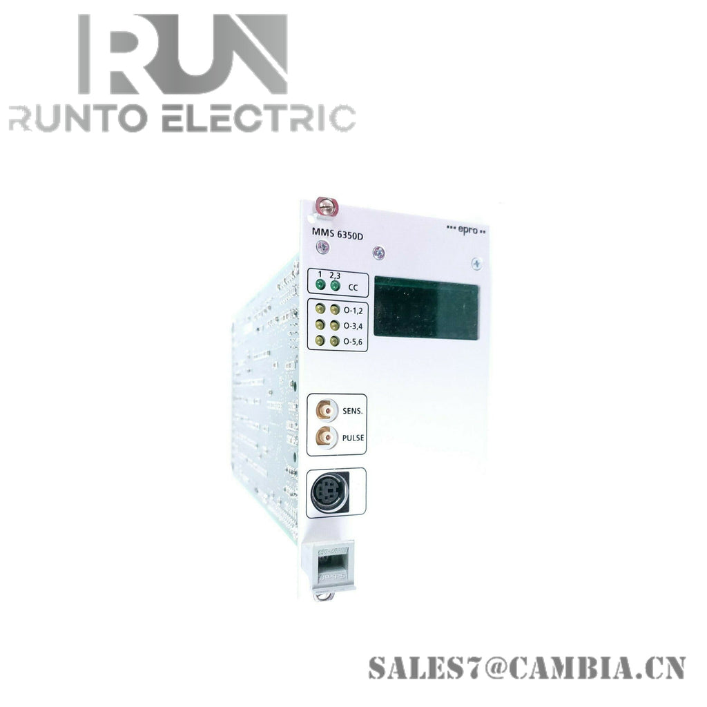 EPRO MMS 6350 Digital Overspeed Protection System – Runtoelectronic