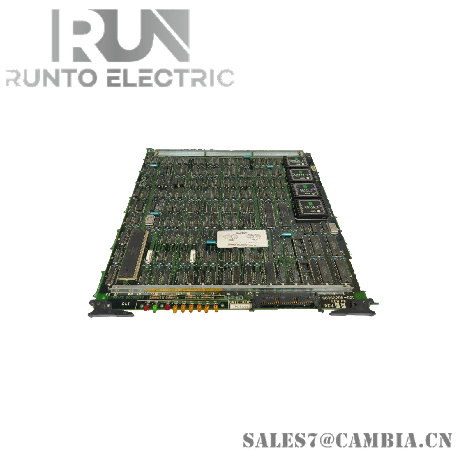 HONEYWELL 51304362-150 ANALOG INPUT MULTIPLEXER PROCESSOR – Runto Electric