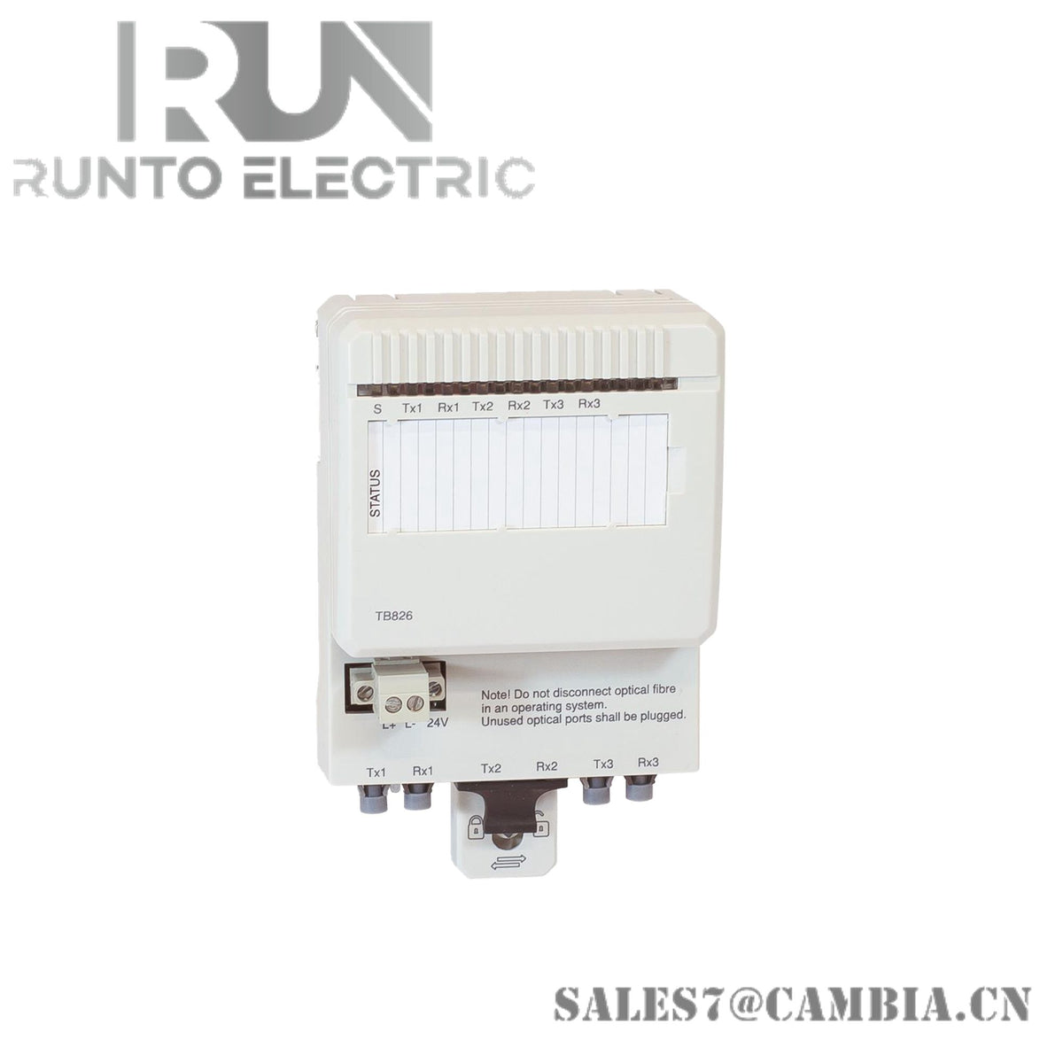 ABB TB826 3BSE061637R1 Optical Media Converter Single Mode ...