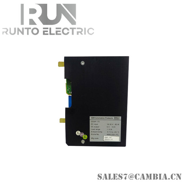 ABB DSSR170 48990001-PC Power Supply Unit – Runtoelectronic