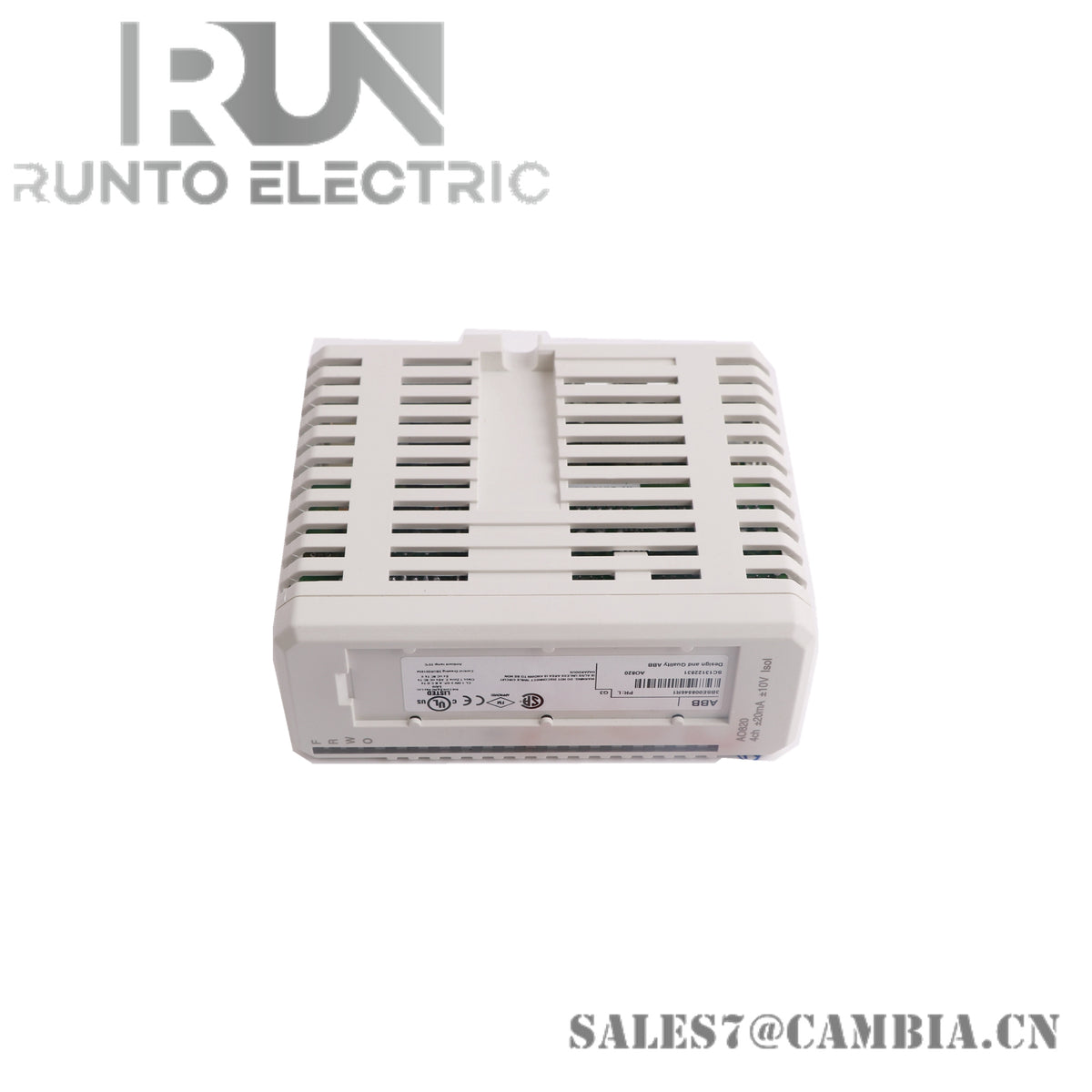 ABB 3BSE008546R1 AO820 Analog Output Module – Runtoelectronic