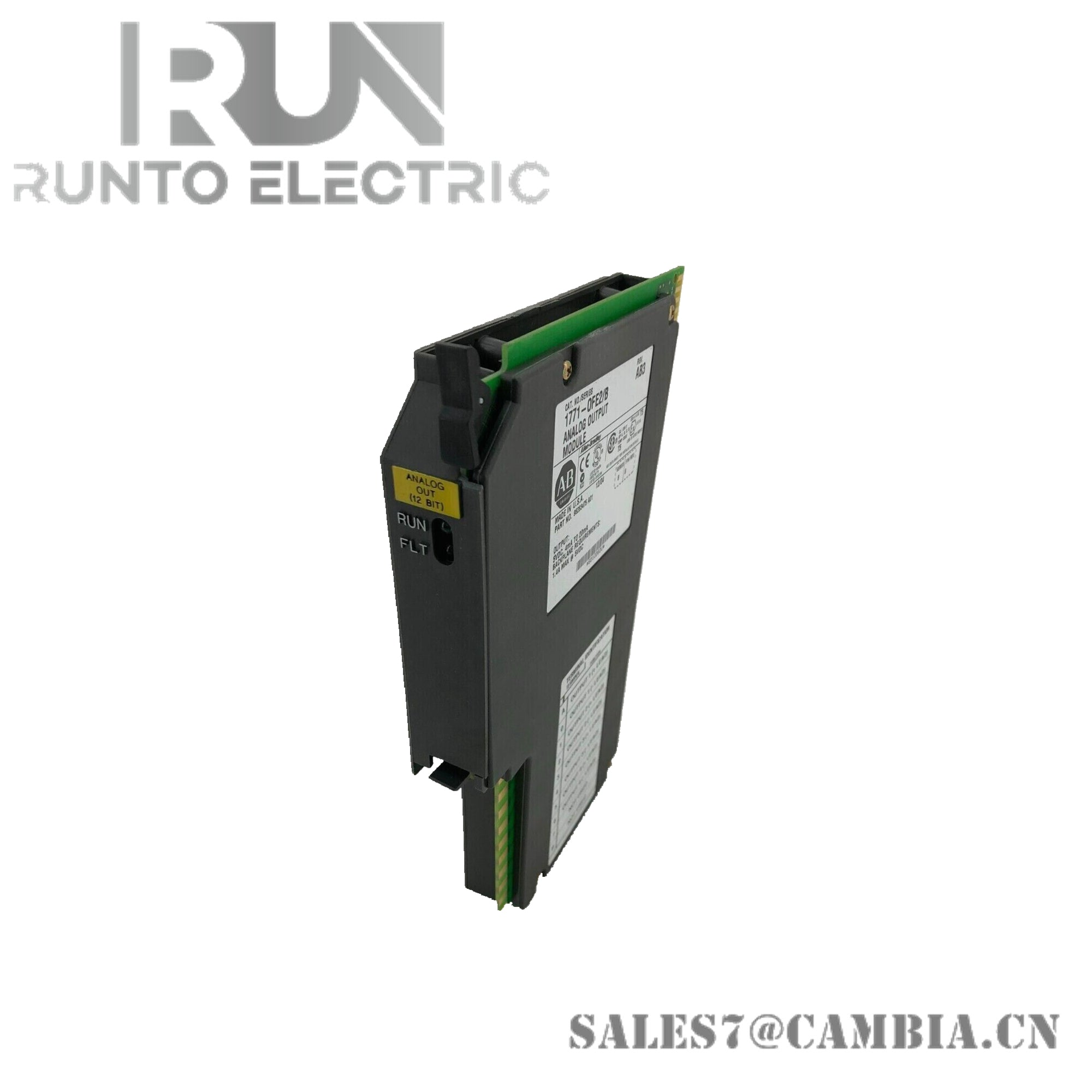 Allen-Bradley 1771-OFE2 PLC-5 Analog Output Module – Runto Electric