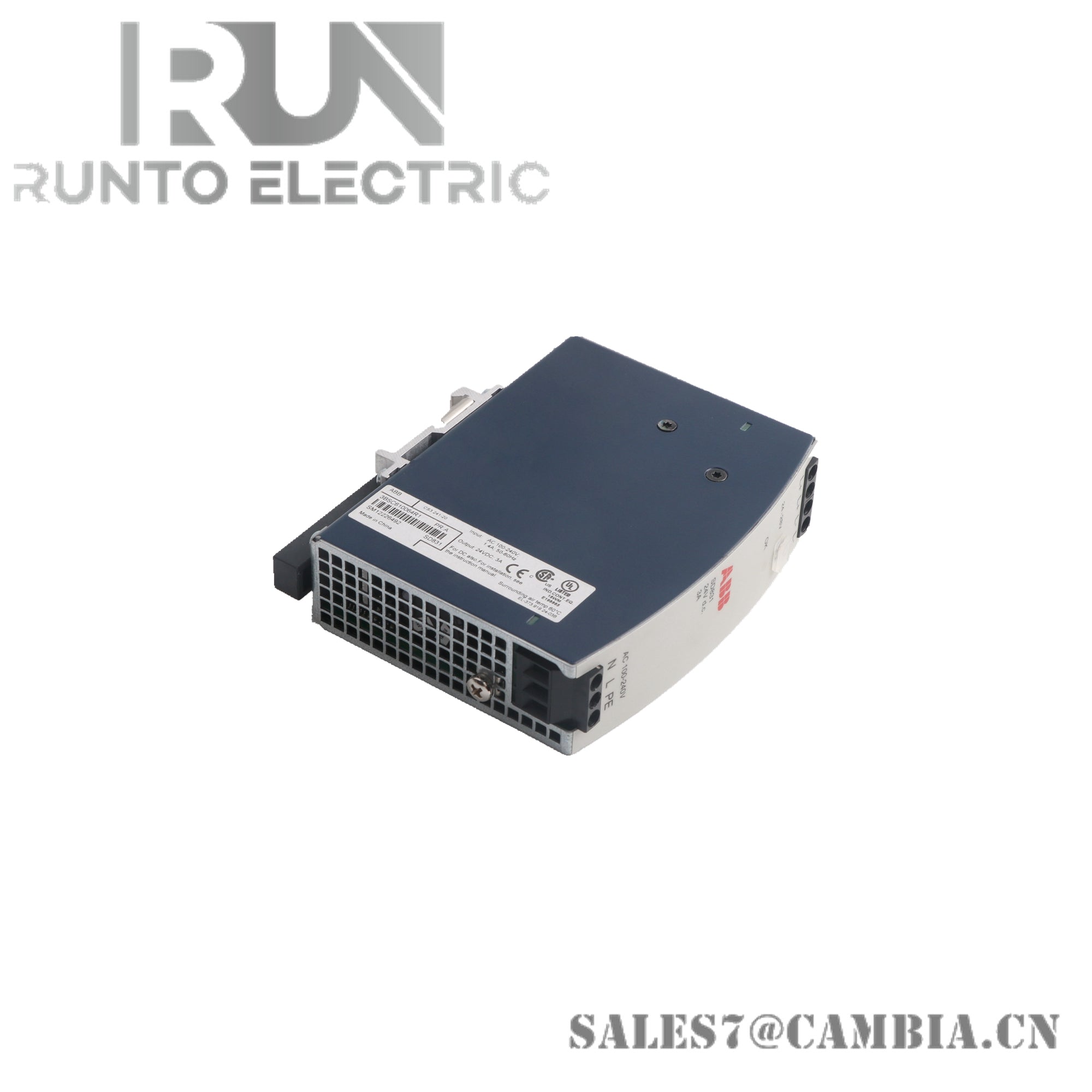 ABB 3BSC610064R1 SD831 System Card – Runto Electric