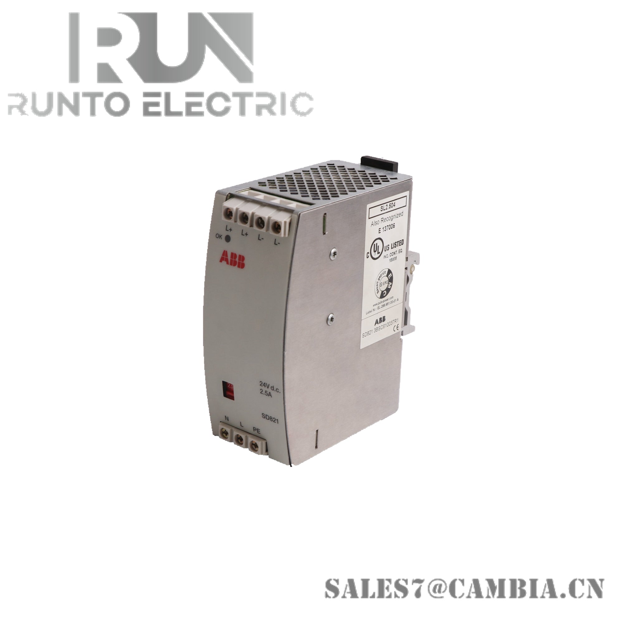 SD822 ABB POWER SUPPLY – Runto Electric