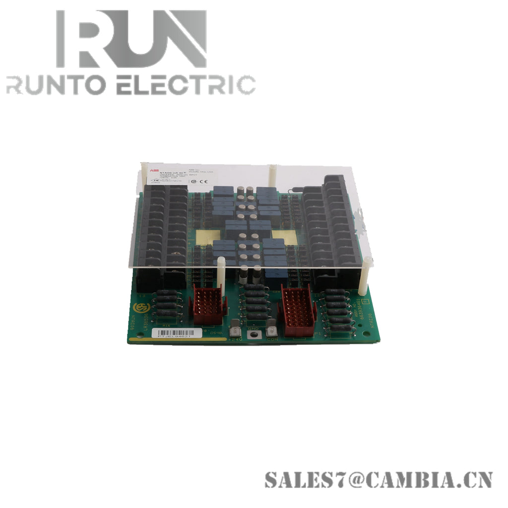 ABB NTAI06 Analog Input Termination Unit – Runtoelectronic