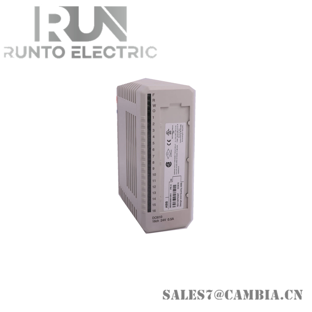 ABB DO810 3BSE008510R1 I/O OUTPUT MODULE – Runtoelectronic
