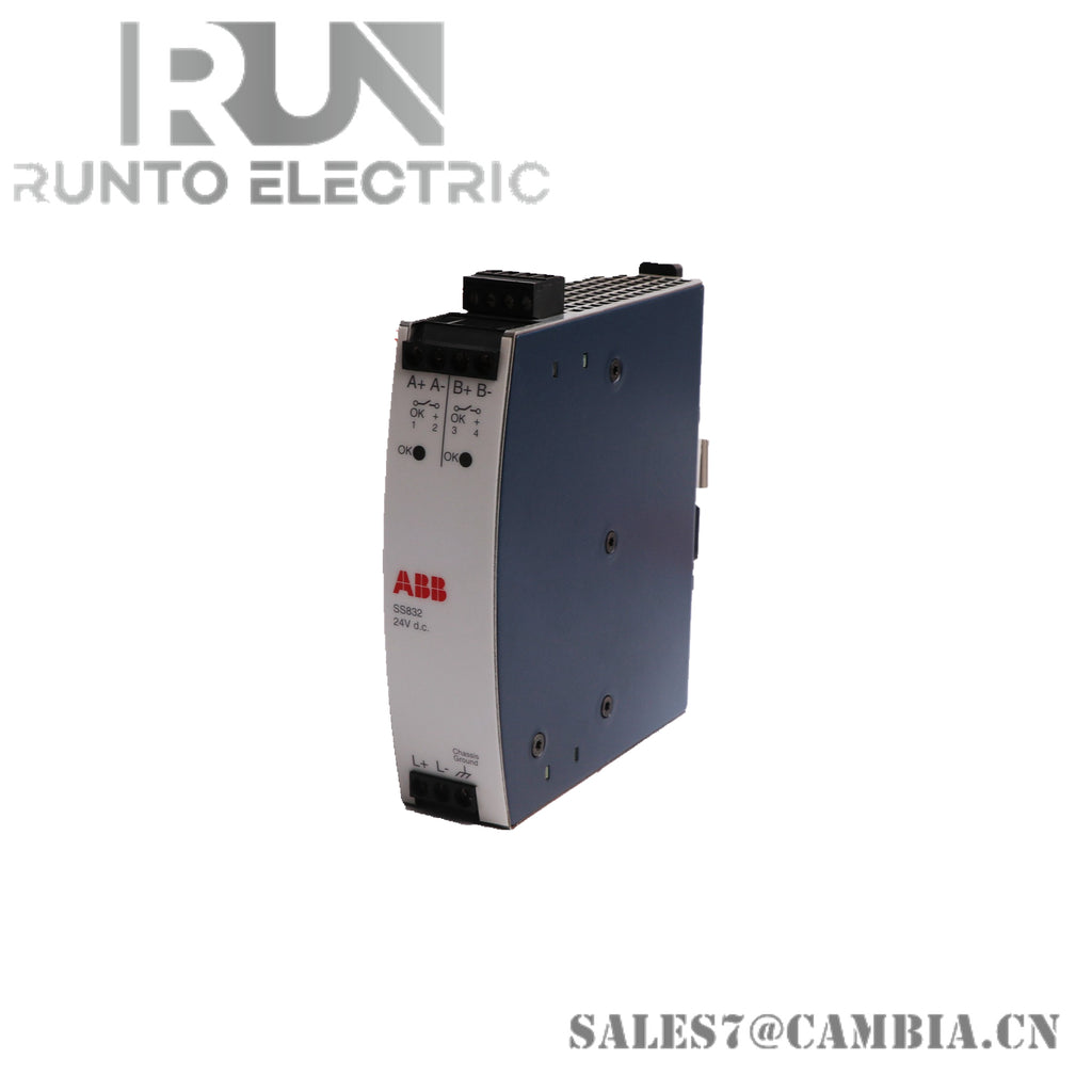แหล่งจ่ายไฟโมดูล ABB SS832 – Runtoelectronic