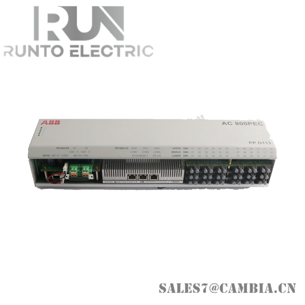 3BHE023784R2630 PPD113 ABB AC 800PEC controller (Modbus RTU,3OM ...