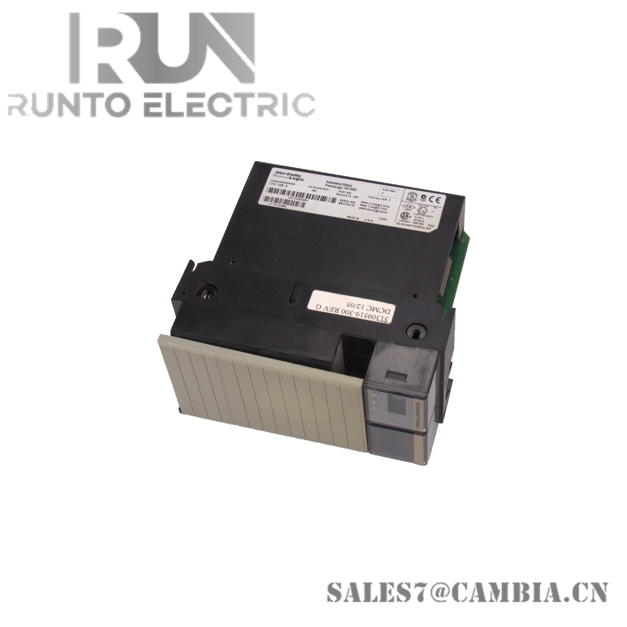 Allen Bradley 1757-SRC1 CABLE REDUNDANCY MODULE – Runtoelectronic