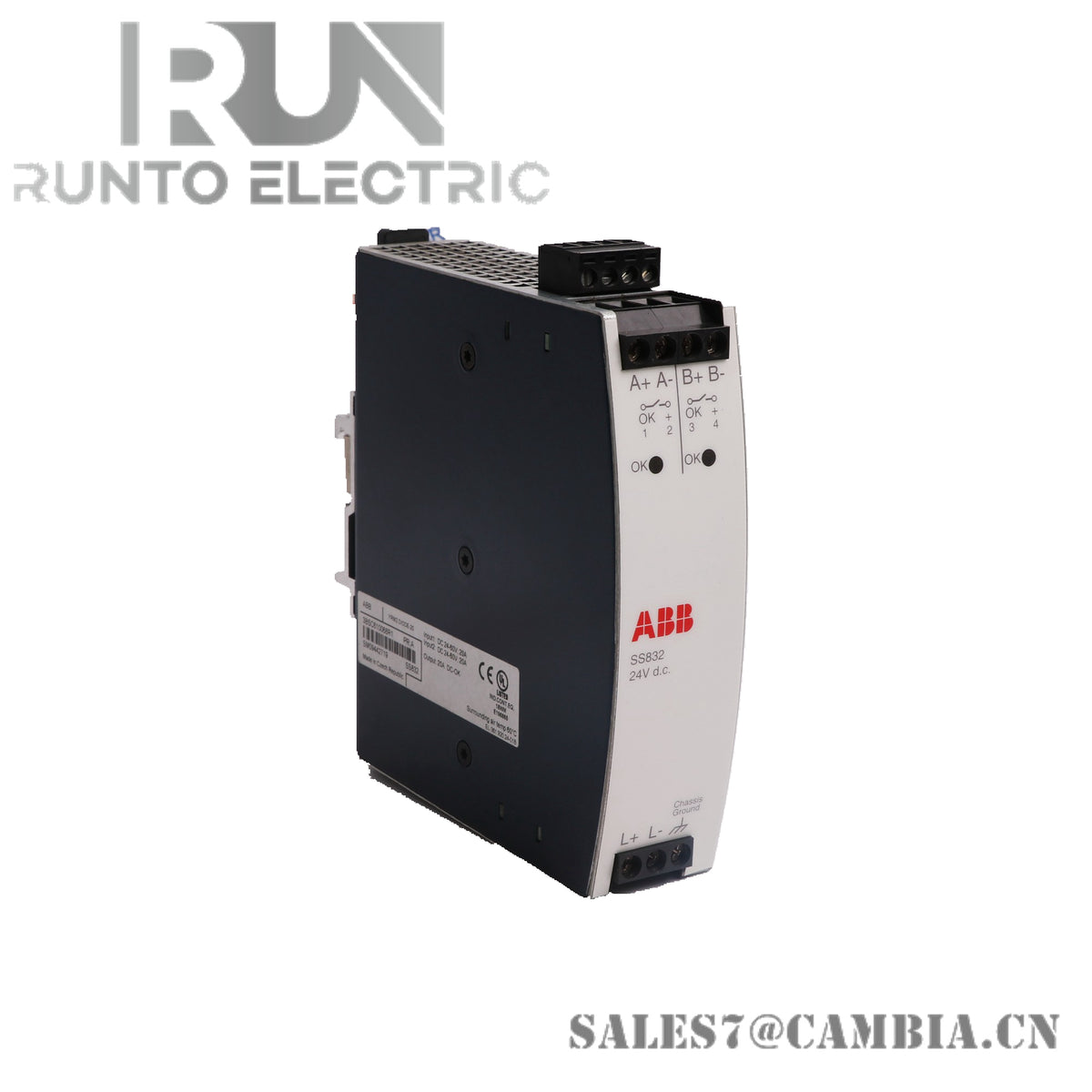 แหล่งจ่ายไฟโมดูล ABB SS832 – Runtoelectronic